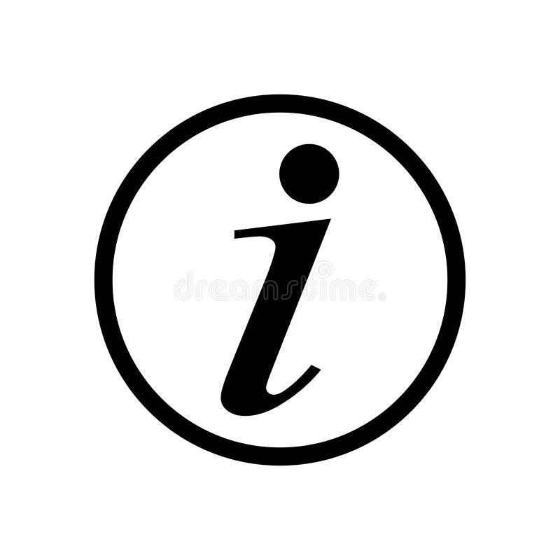 Information Icon Flat Vector Template Design Trendy Stock Vector ...