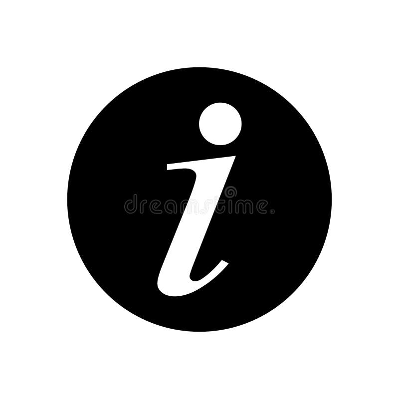 Information Icon Flat Vector Template Design Trendy Stock Vector ...