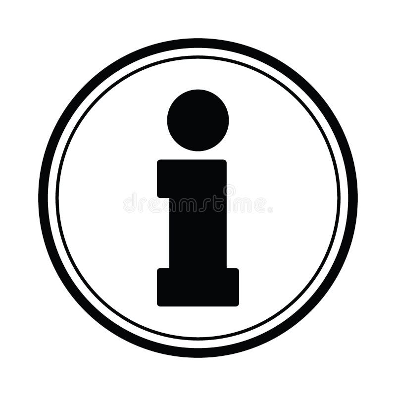 Information Icon. Icon 24 Hour Black Information Vector Sign Stock ...