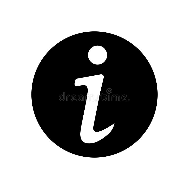 Information Icon. Information Medium. White Background. Vector ...