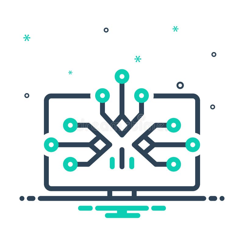 Mix Icon for Information, App and Technology Stock Vector ...