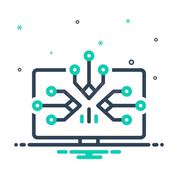 Mix Icon for Information, App and Technology Stock Vector ...