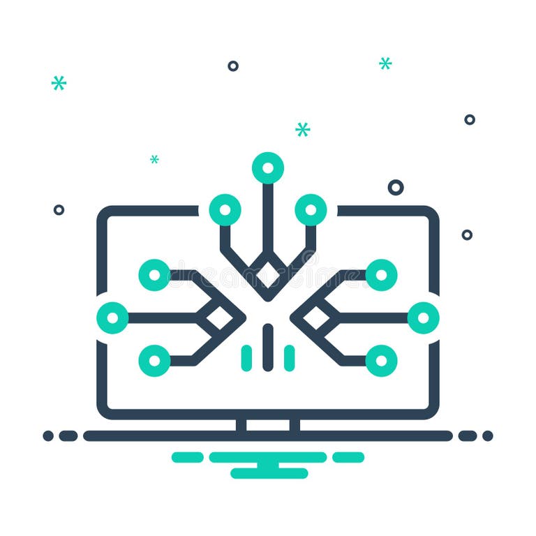 Mix Icon for Information, App and Technology Stock Vector ...