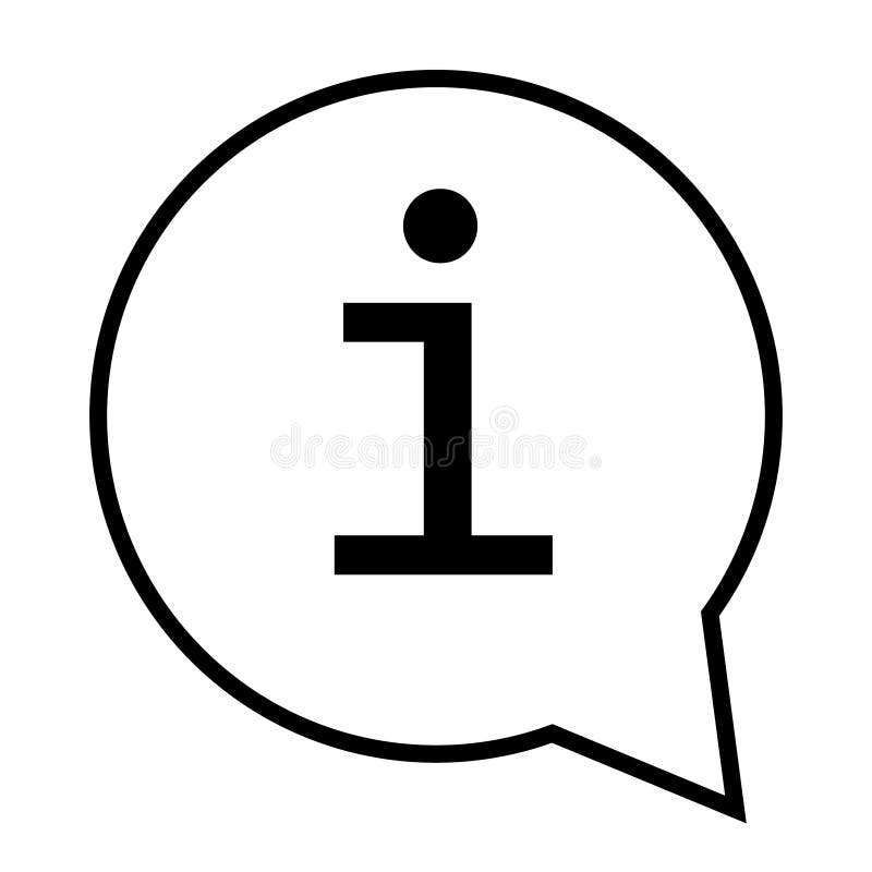 Information Icon Vector Illustration. Information Symbol. Stock Vector ...