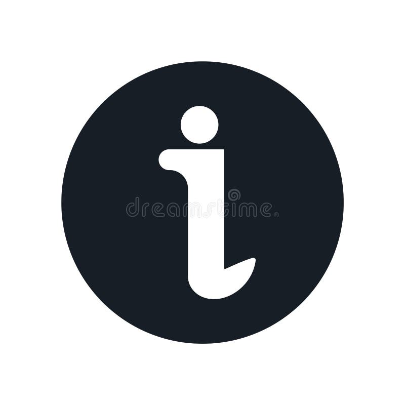Information Sign Icon Vector Sign and Symbol Isolated on White ...