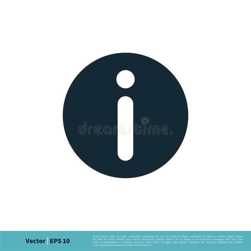 Information Icon Vector Logo Template Illustration Design. Vector EPS ...