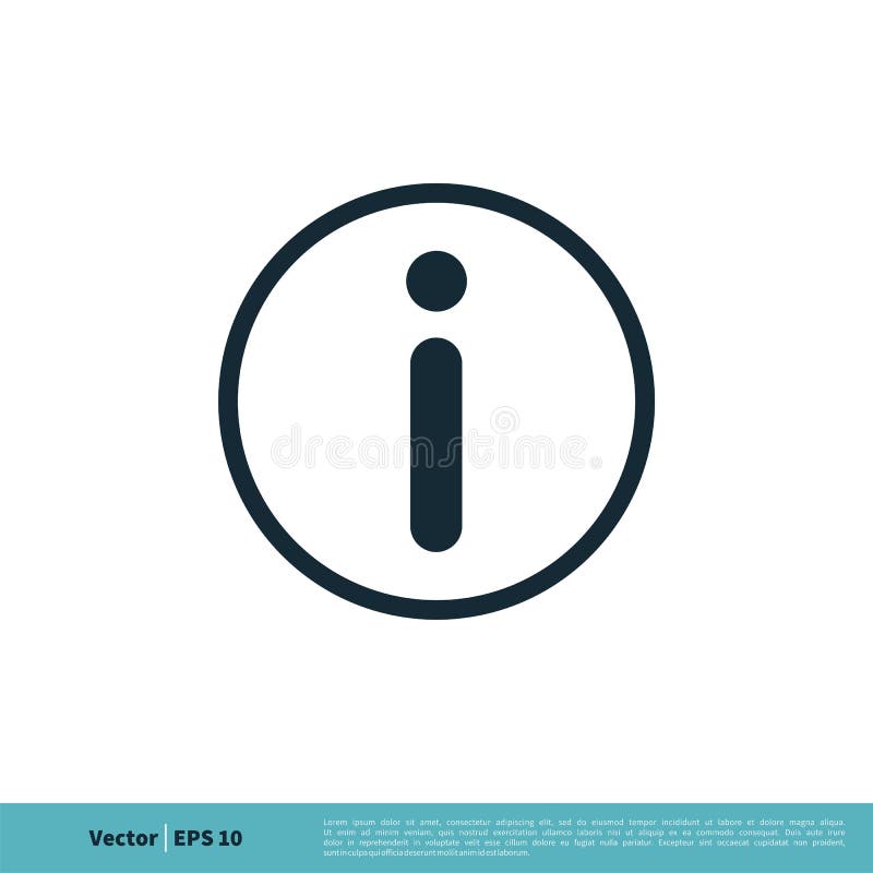 Information Icon Vector Logo Template Illustration Design. Vector EPS ...