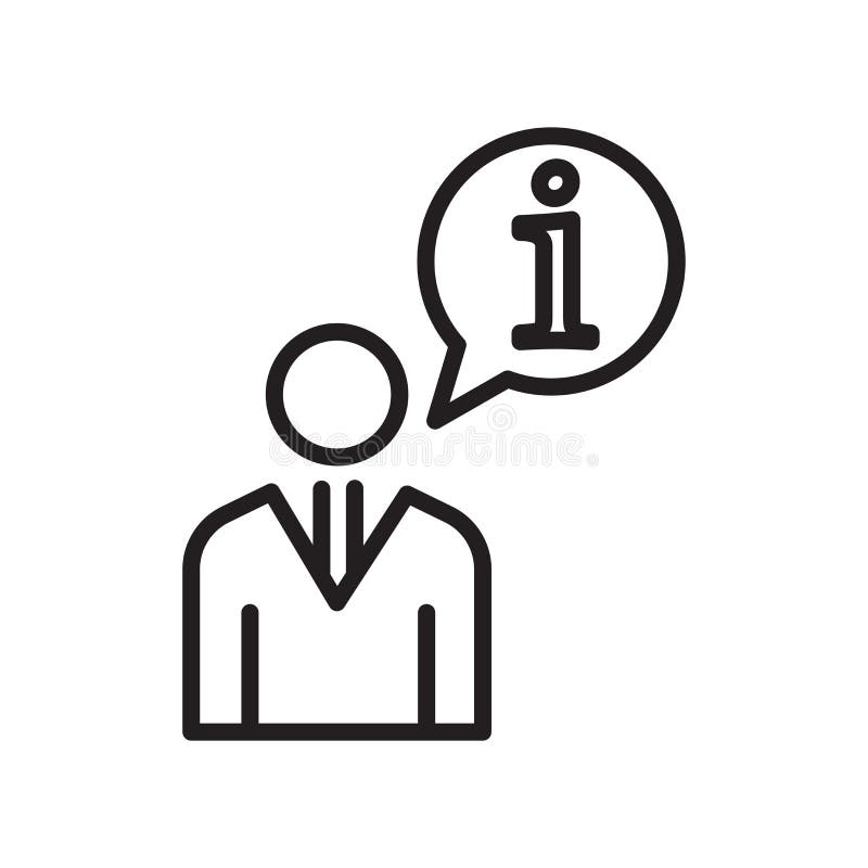 Information Icon Vector Sign and Symbol Isolated on White Background ...