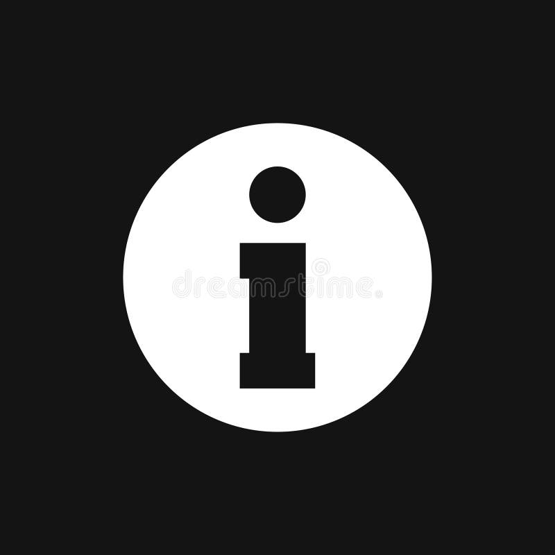 Information Icon, Vector Symbol Used for Assistance and Tourism Stock ...