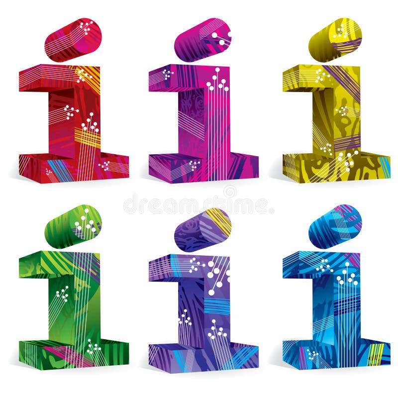 Information Icons. Vector Set. Stock Vector - Illustration of question ...