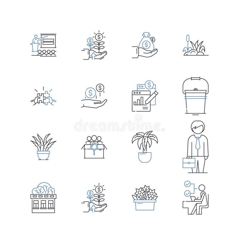 Information Industry Line Icons Collection. Technology, Data, Digital ... Information Industry Line Icons Collection. Technology, Data, Digital ...