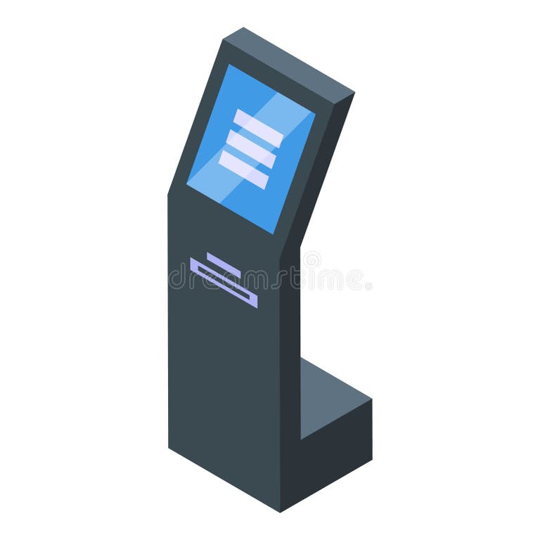 Kiosk Touchscreen Stock Illustrations – 1,336 Kiosk Touchscreen Stock ...