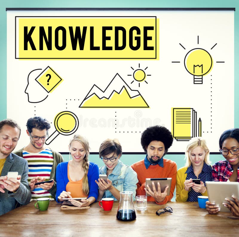 Information Knowledge Resource Data Facts Concept Stock Photo - Image ...