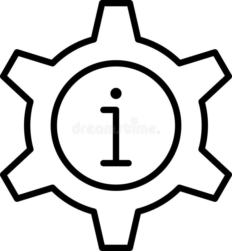 Information Line Icon Vector. Inform, Guide, Privacy Policy, Manual ...