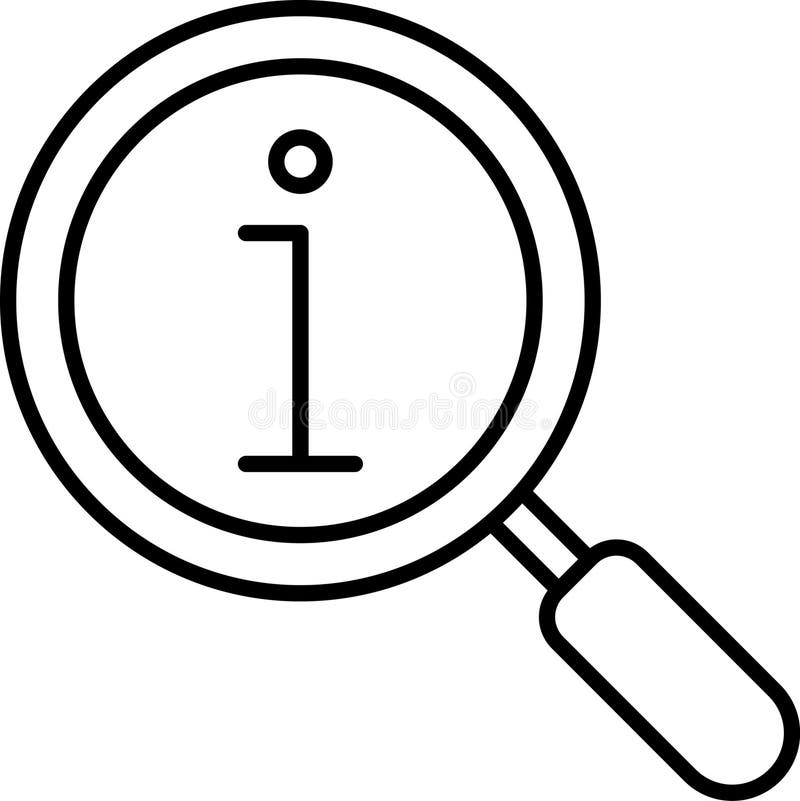 Information Icon Vector. Inform, Guide, Privacy Policy, Manual, Rule ...