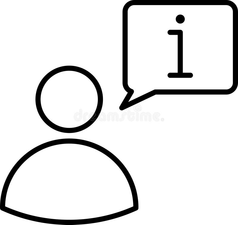 Information Icon Vector. Inform, Guide, Privacy Policy, Manual, Rule ...