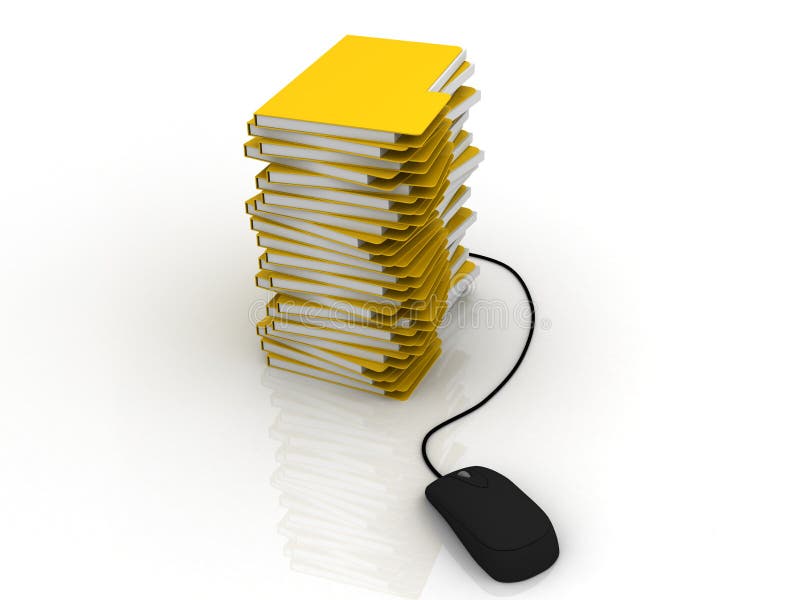 Information Managment Concept Stock Illustration - Illustration of ...