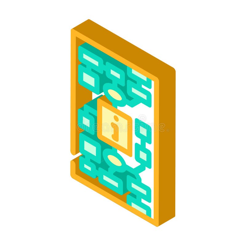 Information Mapping Technical Writer Isometric Icon Vector Illustration ...