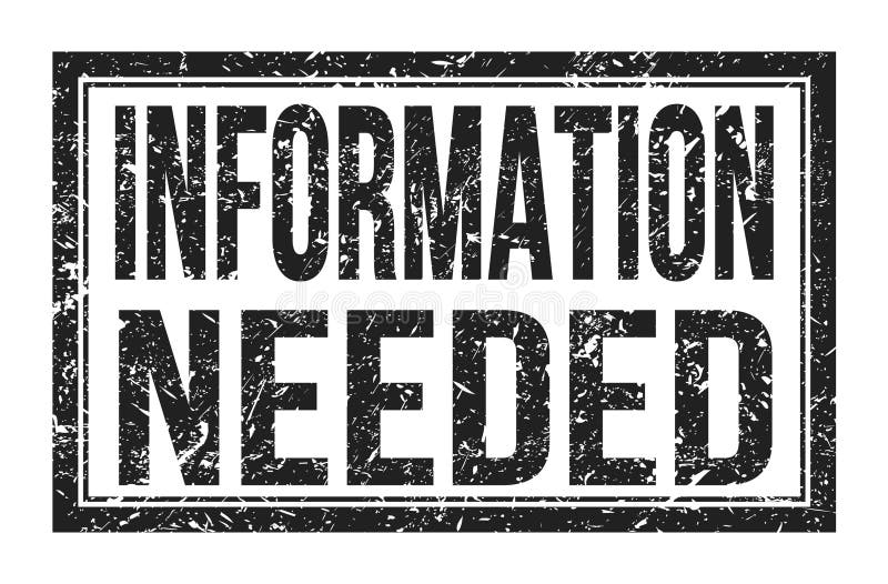 Needed Information Stock Illustrations – 1,100 Needed Information Stock ...