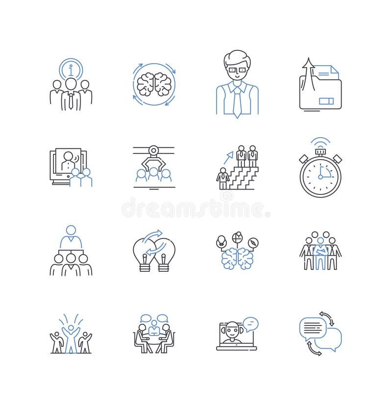 Information Officer Line Icons Collection. Technology, Analytics, Data ... Information Officer Line Icons Collection. Technology, Analytics, Data ...