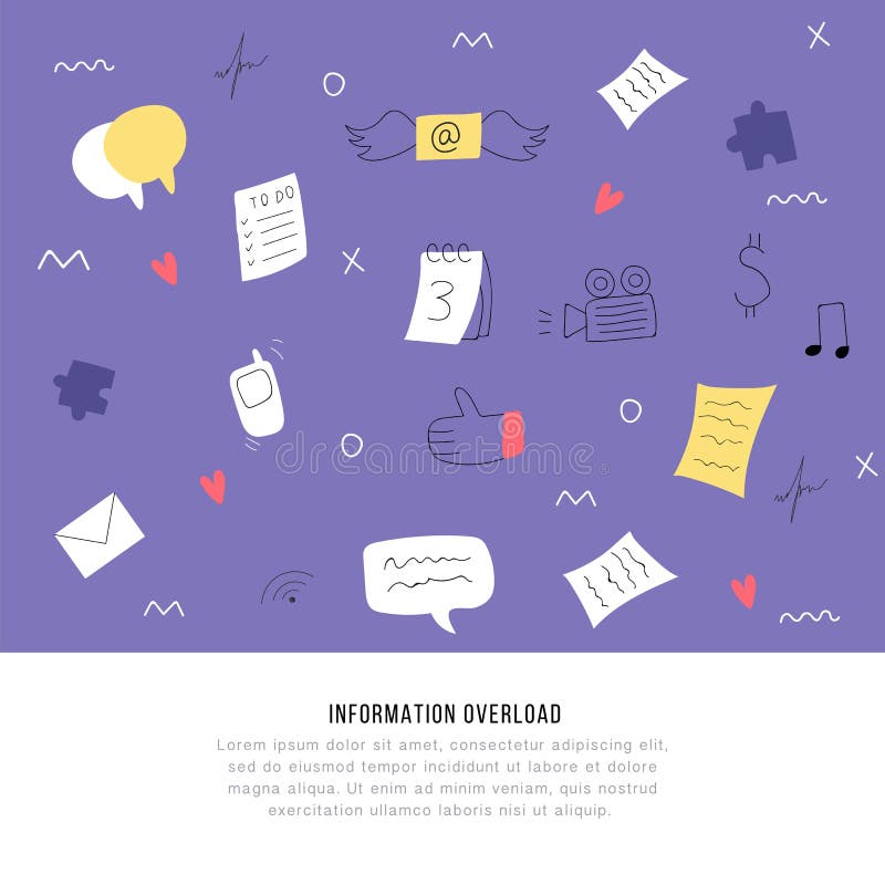Sensory Overload Stock Illustrations – 108 Sensory Overload Stock ...