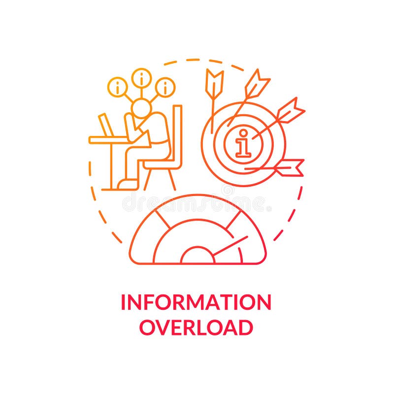 Information Overload Icon Stock Illustrations – 612 Information ...