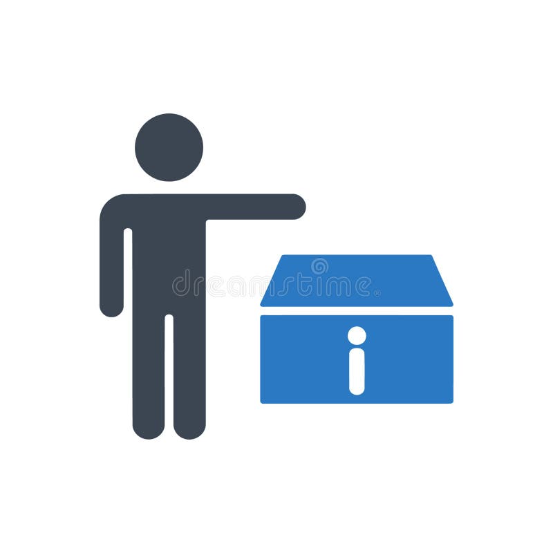 Information Package Icon stock vector. Illustration of sign - 361691032