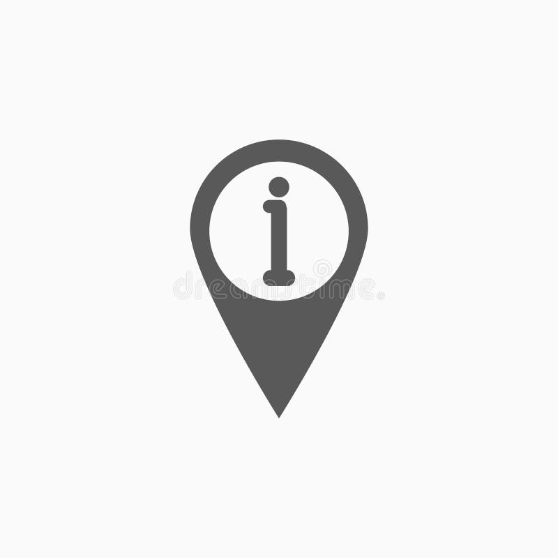 Information Pin Icon, Location, Map, Direction, Pin Stock Vector ...