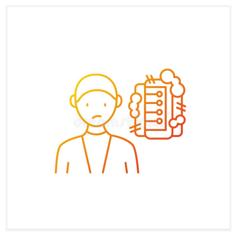 Information Pollution Gradient Icon Stock Vector - Illustration of ...