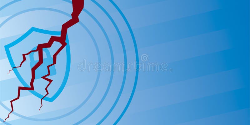 Protection Modern Safety Digital Background Concept Lines Stock ...