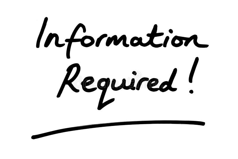 237 Information Required White Background Stock Photos - Free & Royalty ...
