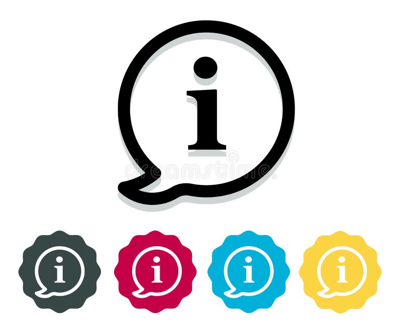 Information Required - Icon Stock Vector - Illustration of word ...
