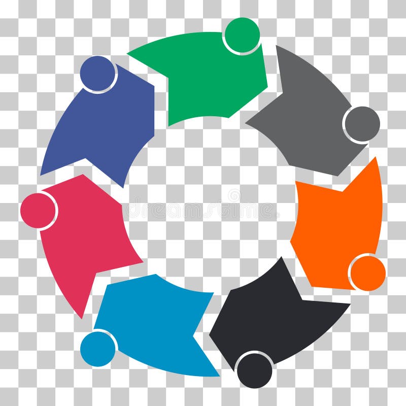 Information Round Diagram 8 Steps, Infographic Graphic Pie Design ...