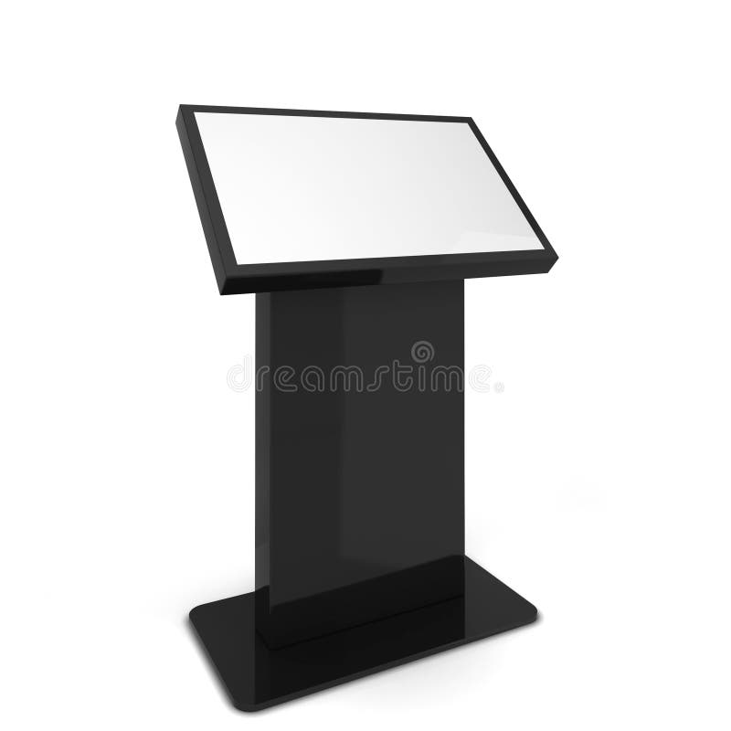 Information and screen stock vector. Illustration of blue - 231278968