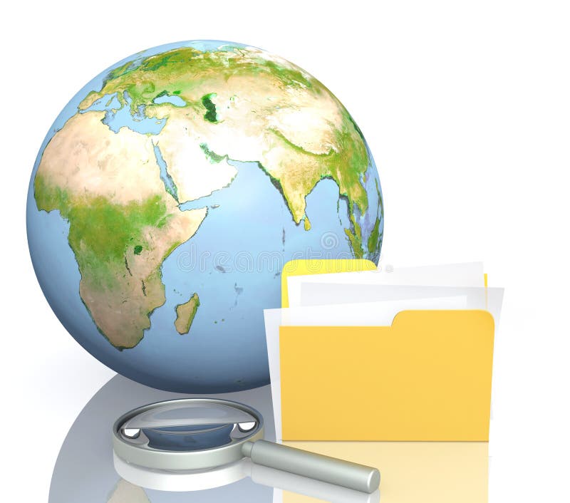 Information search stock illustration. Illustration of business - 17426903