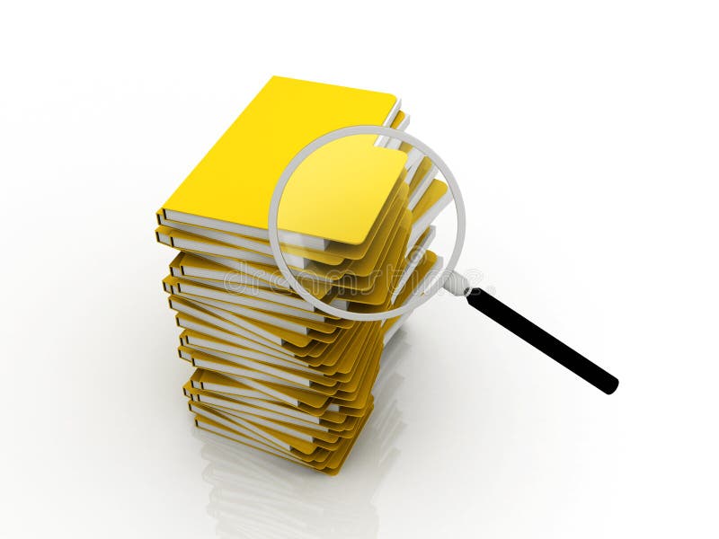 Information search concept stock illustration. Illustration of lost ...