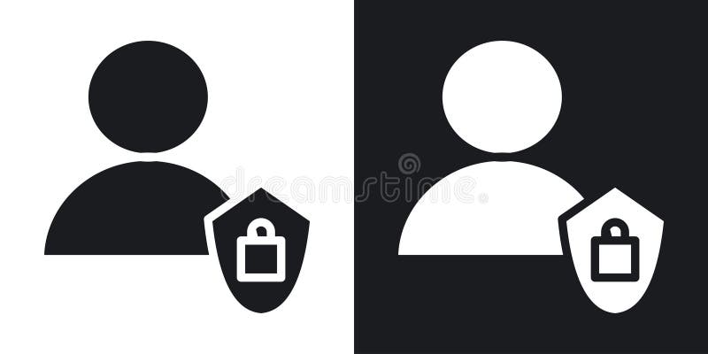 Information Security Analyst Thin Line Vector Icon Set Stock Vector ...