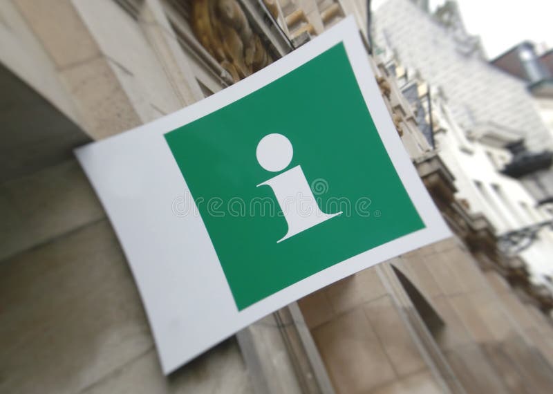 Information sign stock illustration. Illustration of notification ...