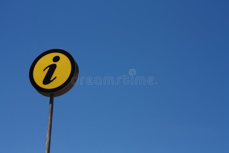 Information, sign stock photo. Image of info, advisory - 14695814