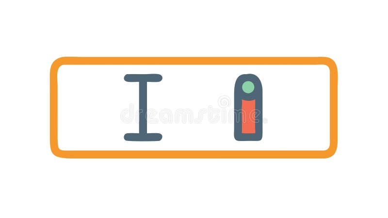 Information Sign I Icon Details Notice Knowledge Symbol, Vector Design ...