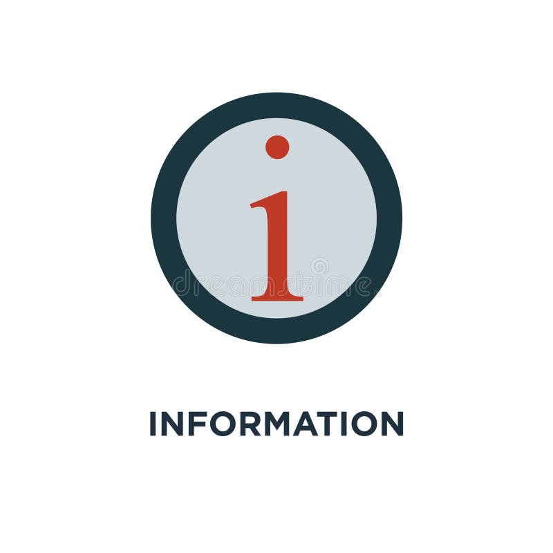 Information Icon Vector Sign and Symbol Isolated on White Background ...