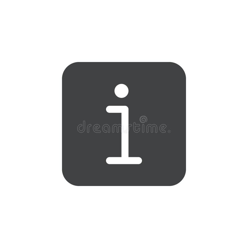 Information Sign Icon Simple Vector Symbol Stock Vector - Illustration ...