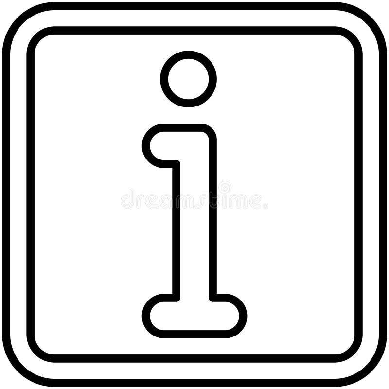 Information Sign Icon, Sign and Symbol Vector Stock Vector ...