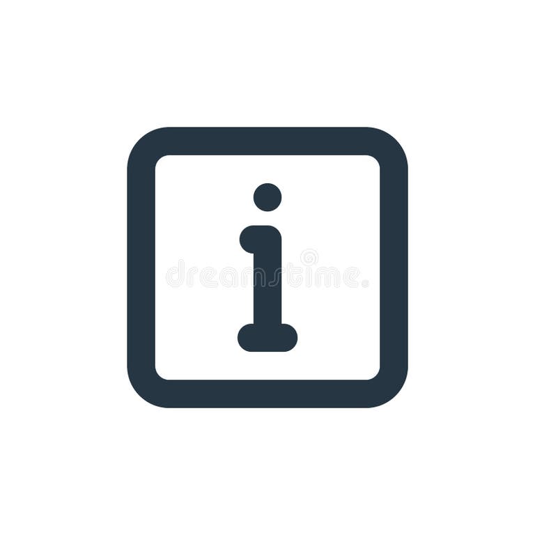 Information Sign Icon Vector from Essentials Ui Concept. Thin Line ...