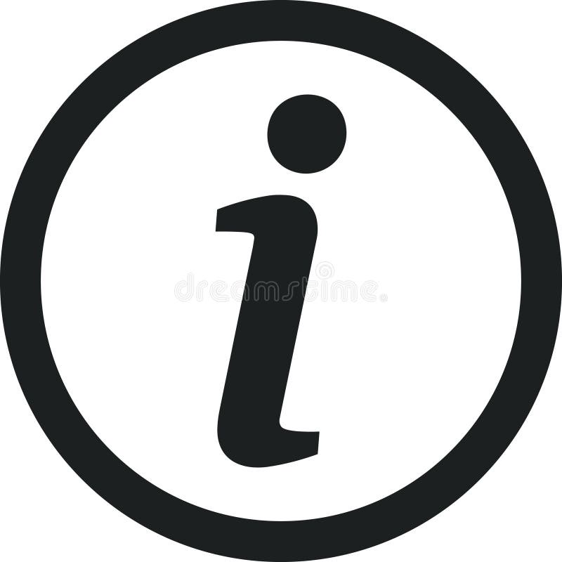 Information Sign Info Symbol Vector Information Icon Stock Vector ...