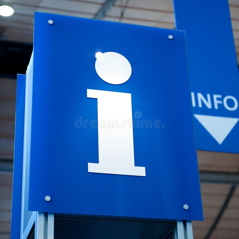 Information sign stock photo. Image of modern, icon - 108061716