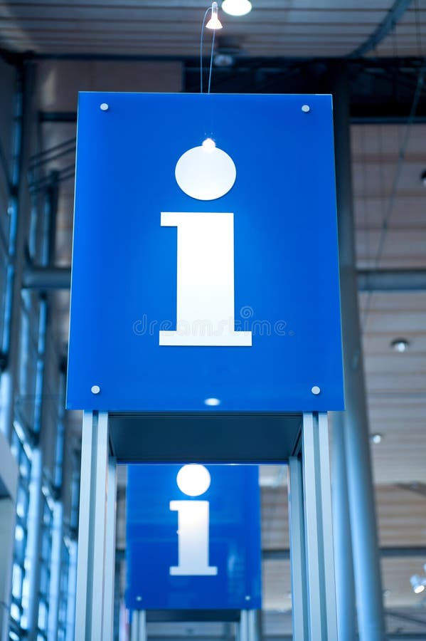 Information sign stock image. Image of sign, icon, desk - 108061663