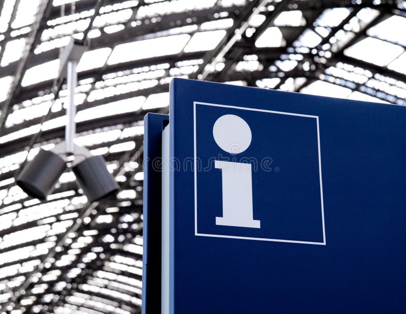 Information sign stock photo. Image of information, hall - 108061818