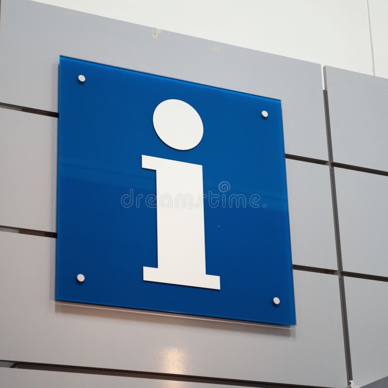 Information sign stock photo. Image of icon, sign, desk - 108061820