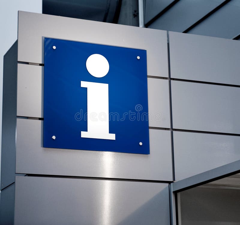 Information sign stock photo. Image of hall, point, icon - 108061920